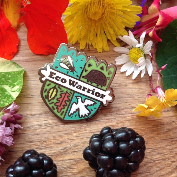 Eco Warrior Badge - Etsy