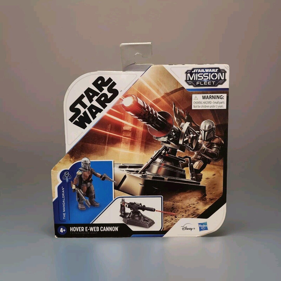 Star Wars Mission Fleet the Mandalorian Hover E-web Cannon by Hasbro ...