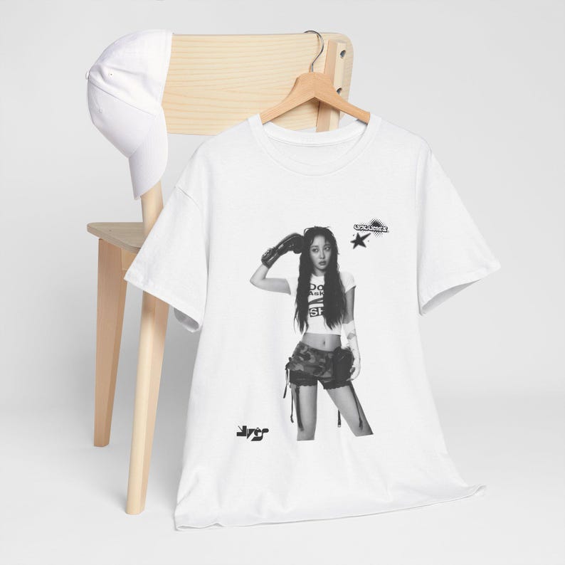 Kpop Tee, Y2K Inspired Shirt, Unisex Cotton Tee, Kpop Merch, Chuu Kim ...