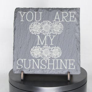 Sunflower You Are My Sunshine Decoration - Etsy