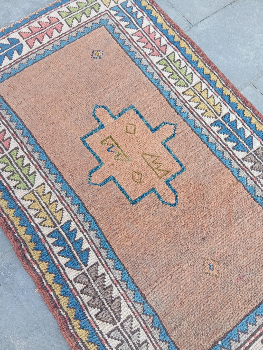 3x4 Rug Kitchen Livingroom Modern Small 3x4 Medium Handmade Vinage Rug ...