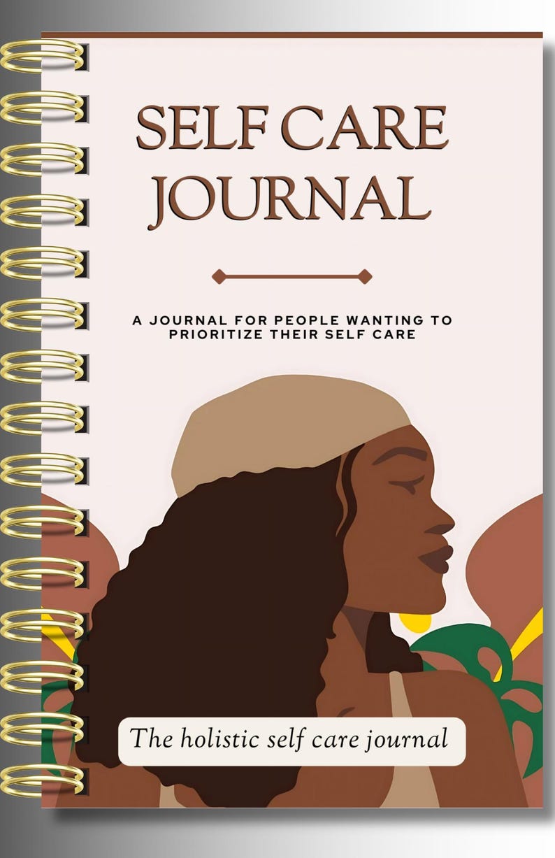 Self-care Journal | Daily Planner | Daily Reflection| Editable in Canva ...