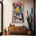 Rebel Princess Graffiti Art, Urban Street Art Canvas, Edgy Snow White ...
