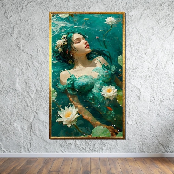 Fantasia De Ninfa Da Agua