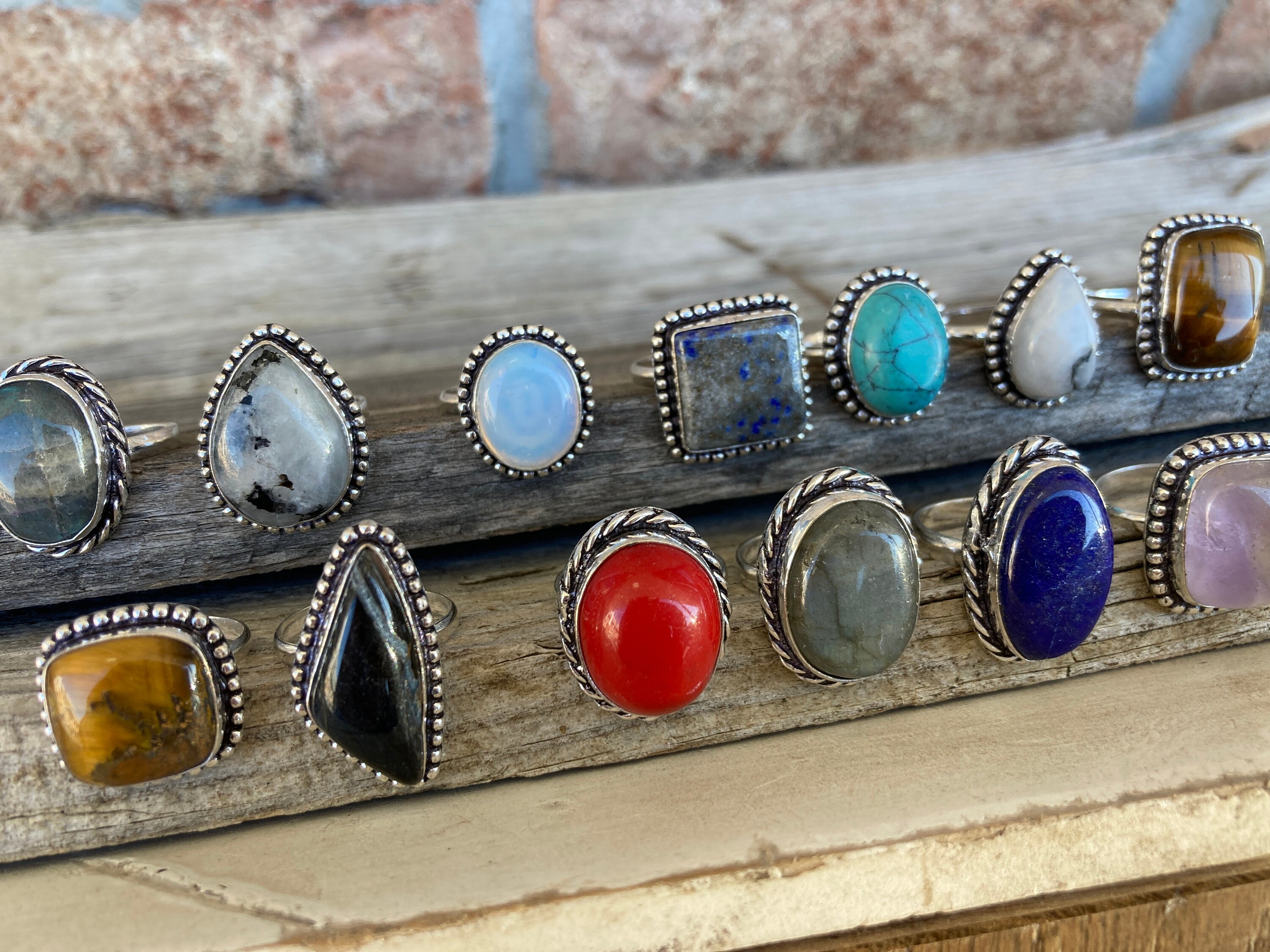 Vintage Silver Rings for Women Boho Silver Stacking Rings - Etsy