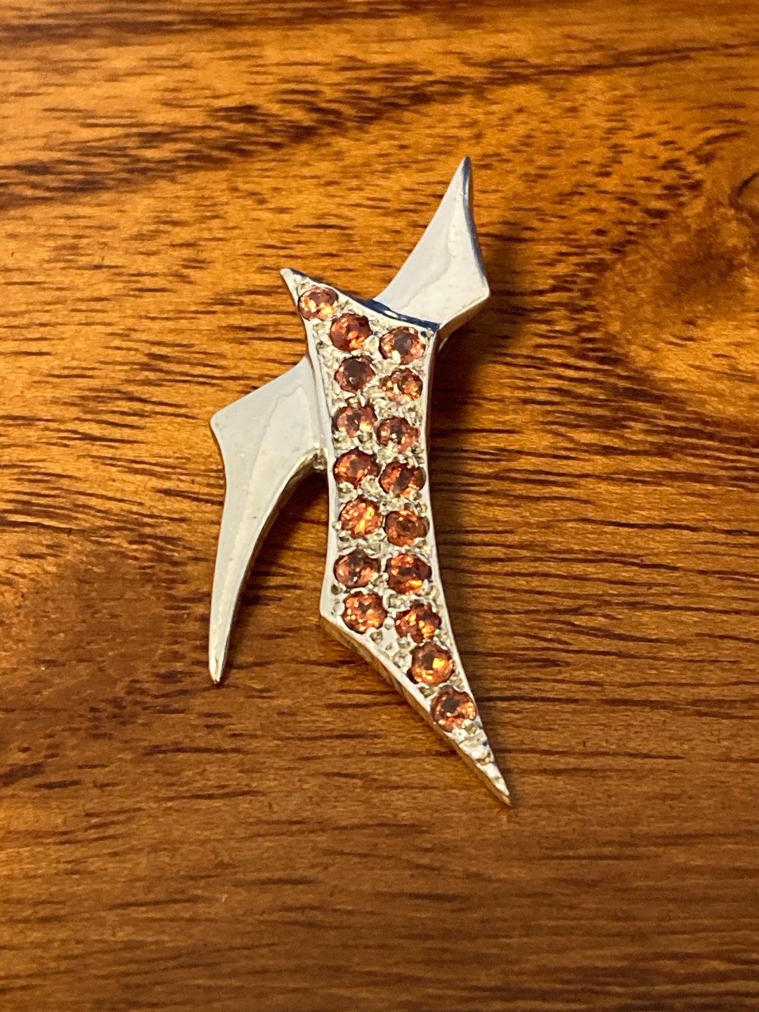 Pendant Garnets Faceted Ovals 4 Grams Gemstone Pendant - Etsy