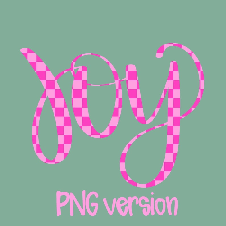Joy Calligraphy PNG, Joy Handwriting PNG, Hand Lettered PNG, Cursive ...
