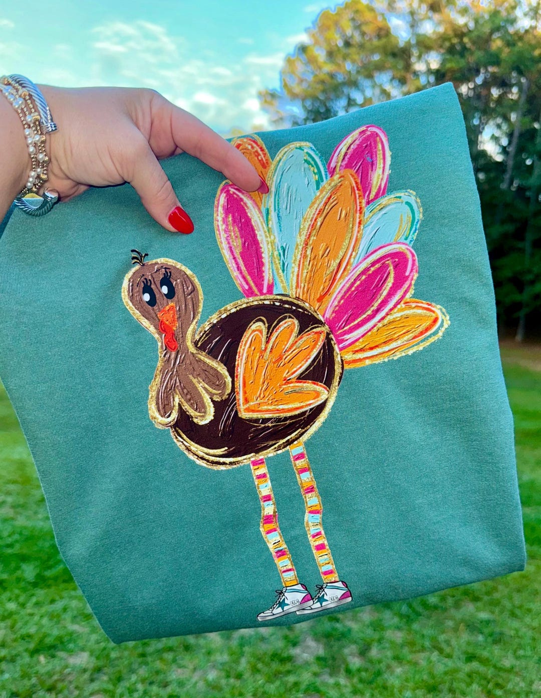Turkey PNG, Thanksgiving PNG, Preppy Thanksgiving PNG, Girly Turkey ...