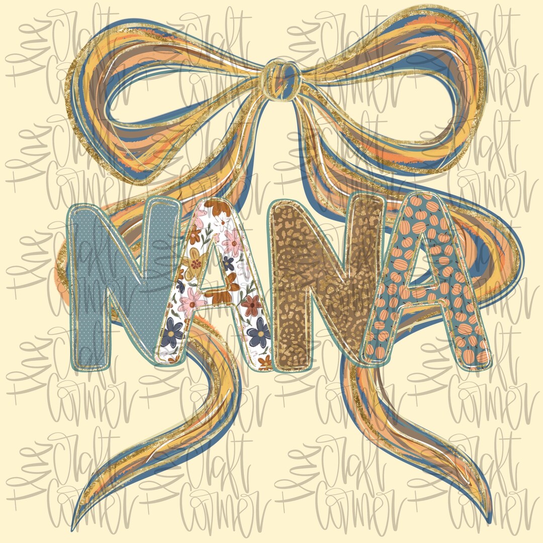 Nana Fall PNG, Mama Coquette PNG, Fall Coquette PNG, Autumn Png, Fall ...