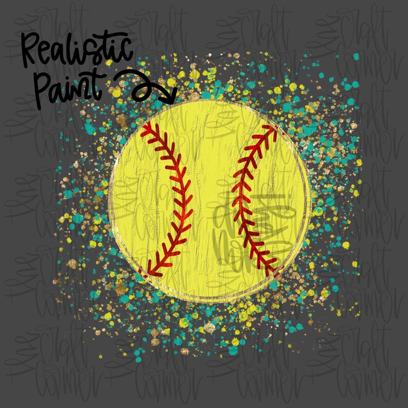 Softball PNG, Softball Splatter PNG, Ball Field PNG, Game Day Png ...
