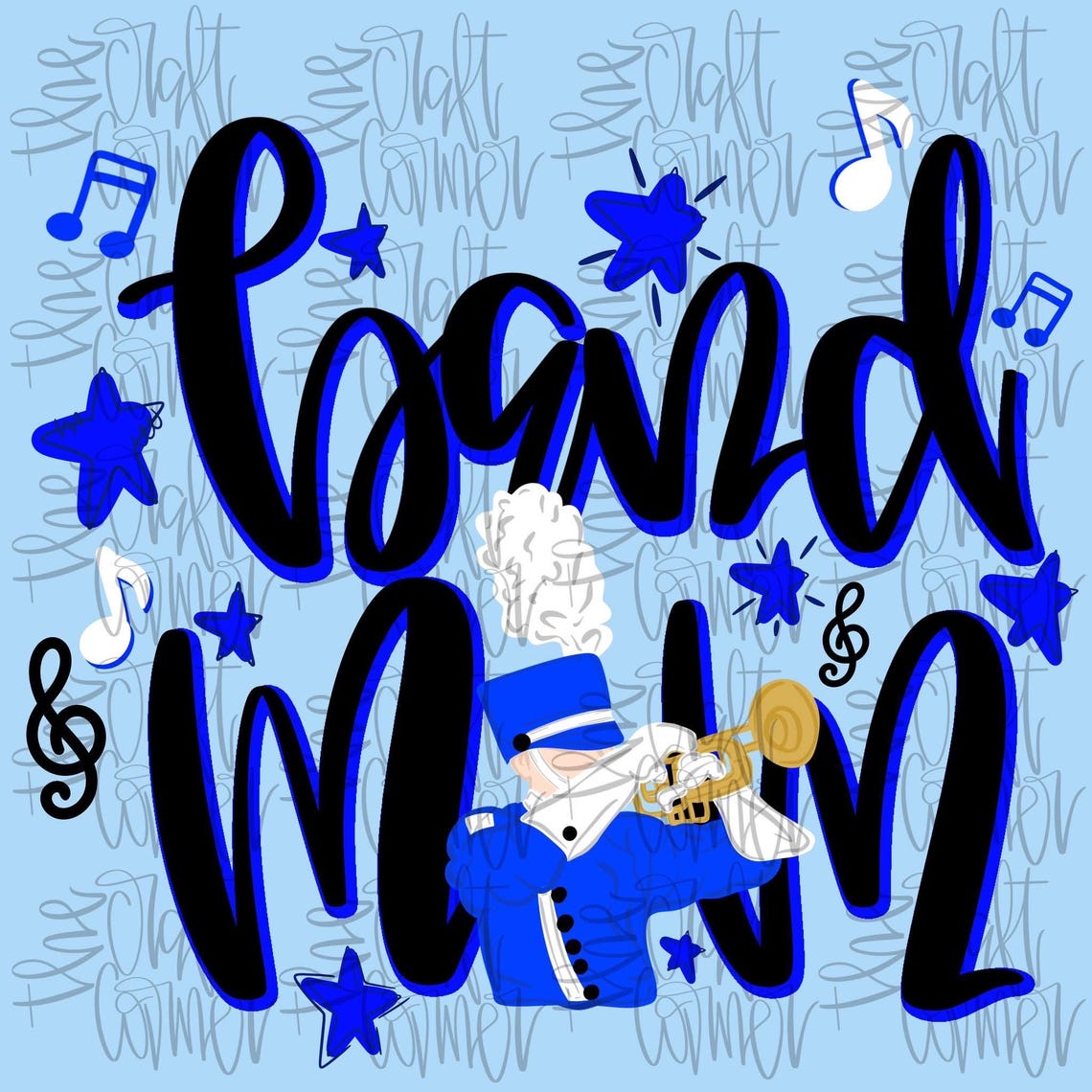 Band Mom PNG, Band PNG, School Spirit PNG, Marching Band Png, Trendy ...