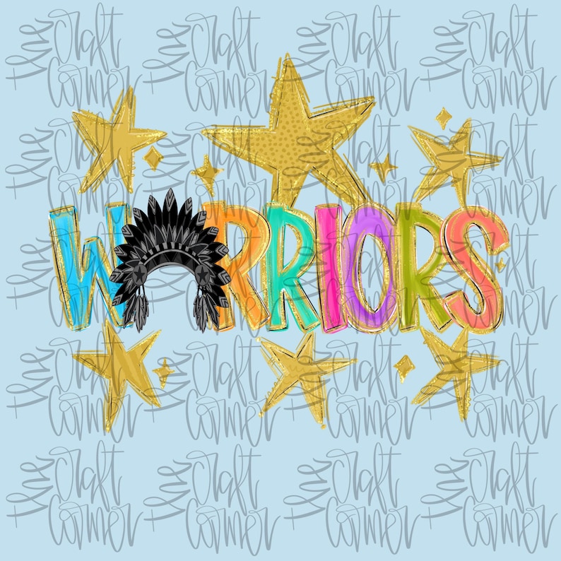 Warriors Headdress Mascot PNG, School Spirit PNG, Mascot PNG, Game Day ...