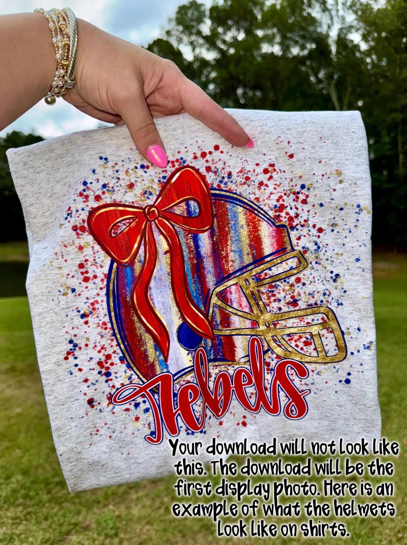 Football Helmet Coquette PNG, White Blue PNG, School Spirit PNG, Faux ...