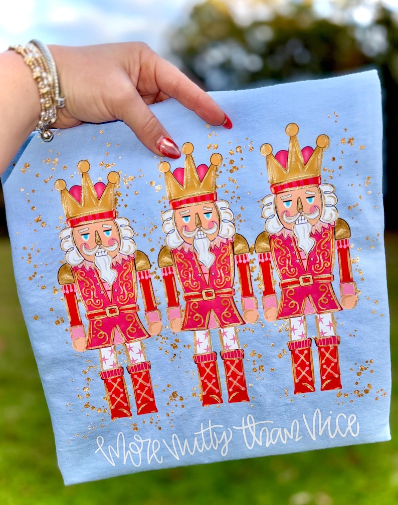 Nutcracker PNG, Christmas PNG, More Nutty Than Nice PNG, Holiday Png ...
