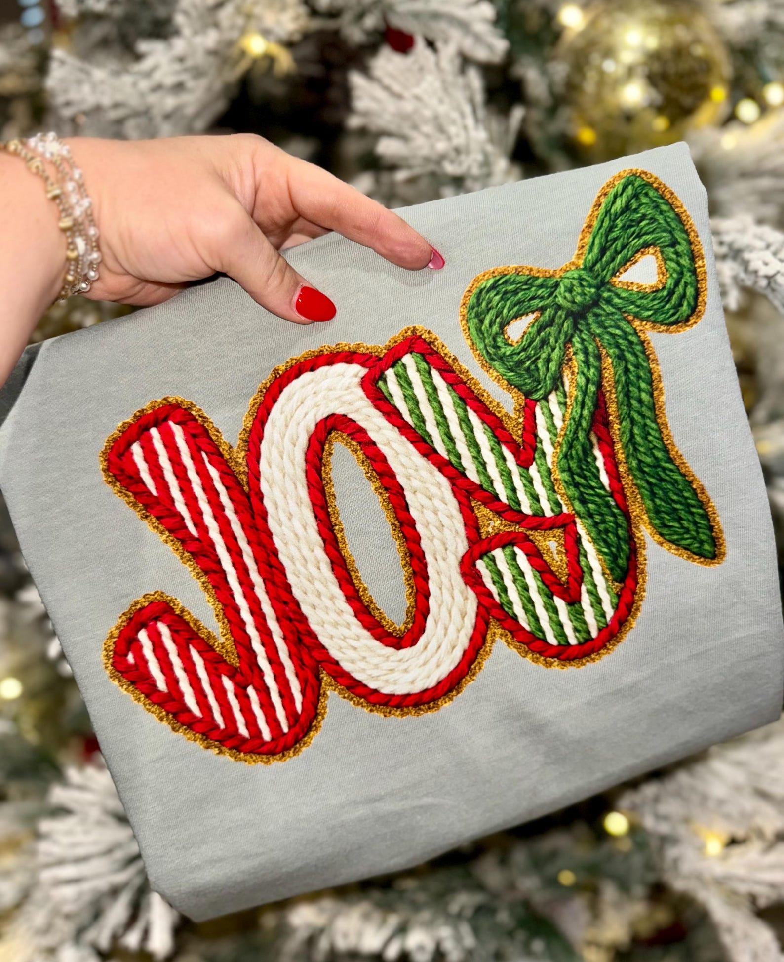 Joy Yarn PNG, Merry Christmas PNG, Faux Yarn PNG, Christmas Realistic ...
