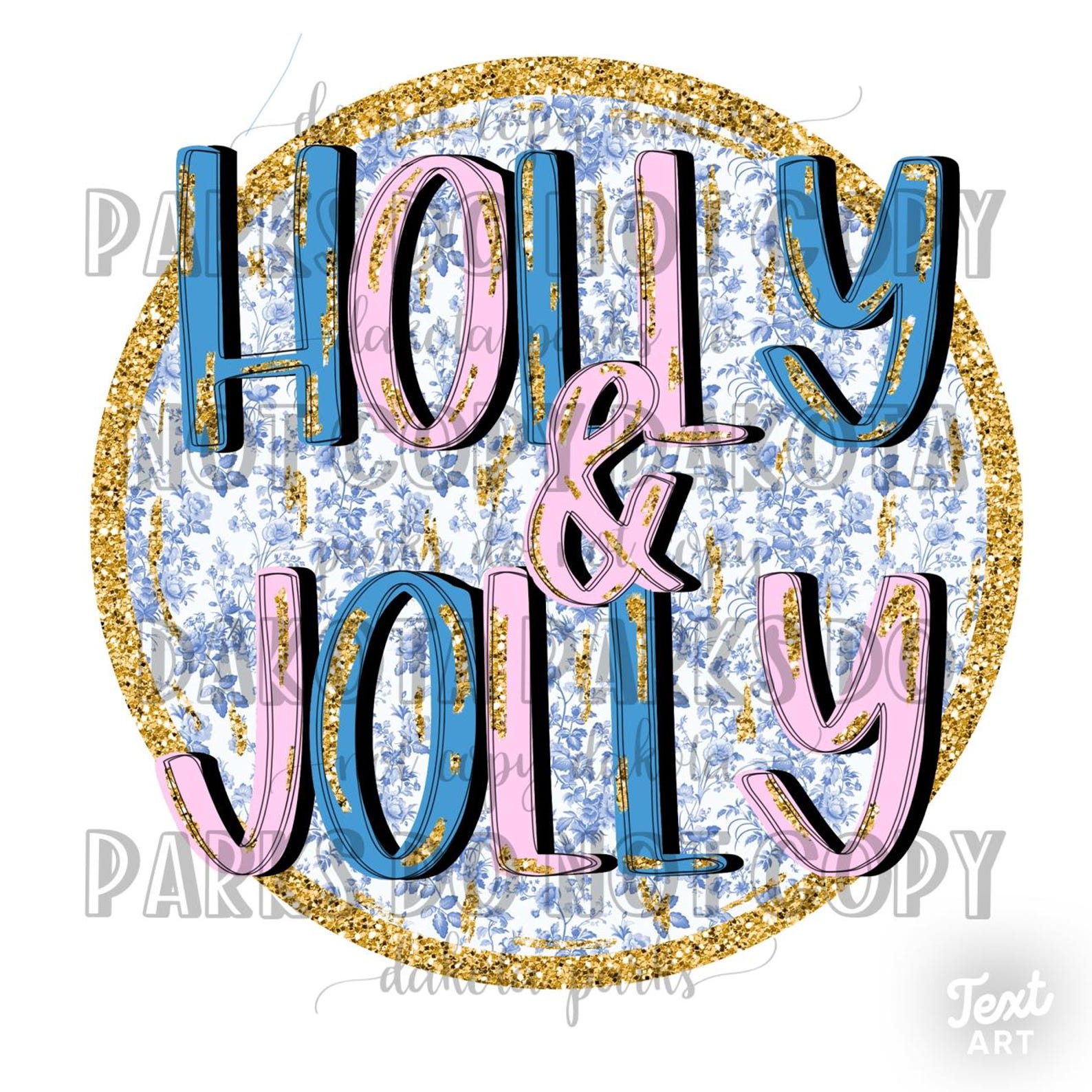 Christmas Png, Holly Jolly Png, Grand Millennial Png, Sublimation Png ...