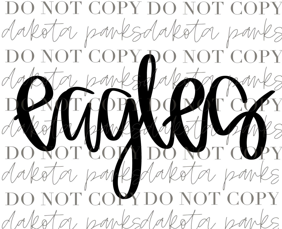 Eagles Mascot, Eagles Lettering, Hand Drawn Doodle, Calligraphy, School ...