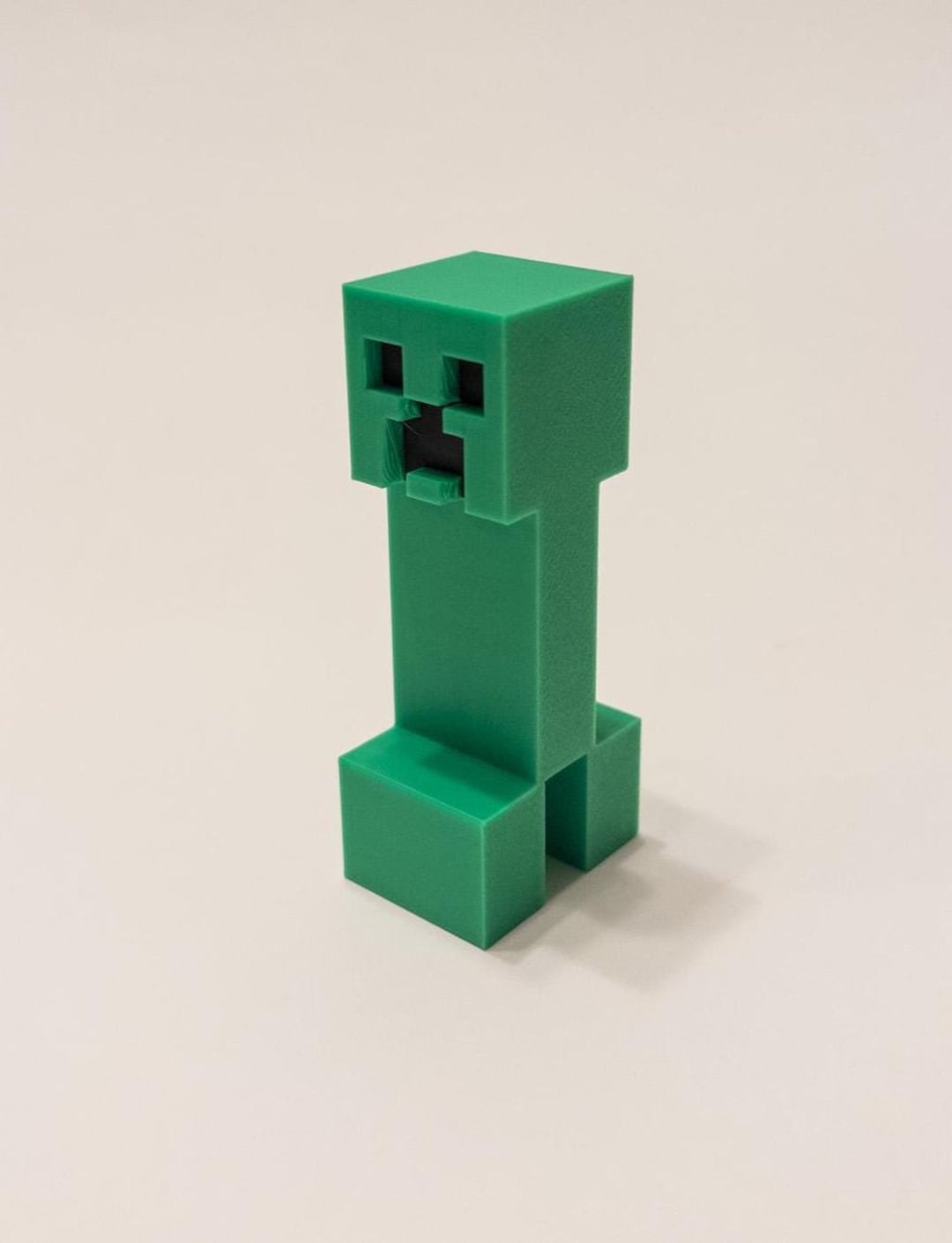 Minecraft Creeper Inspired Figure - Etsy