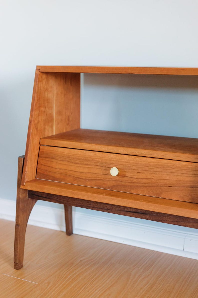 Mid-century Modern Vinyl and Phonograph Console - Etsy