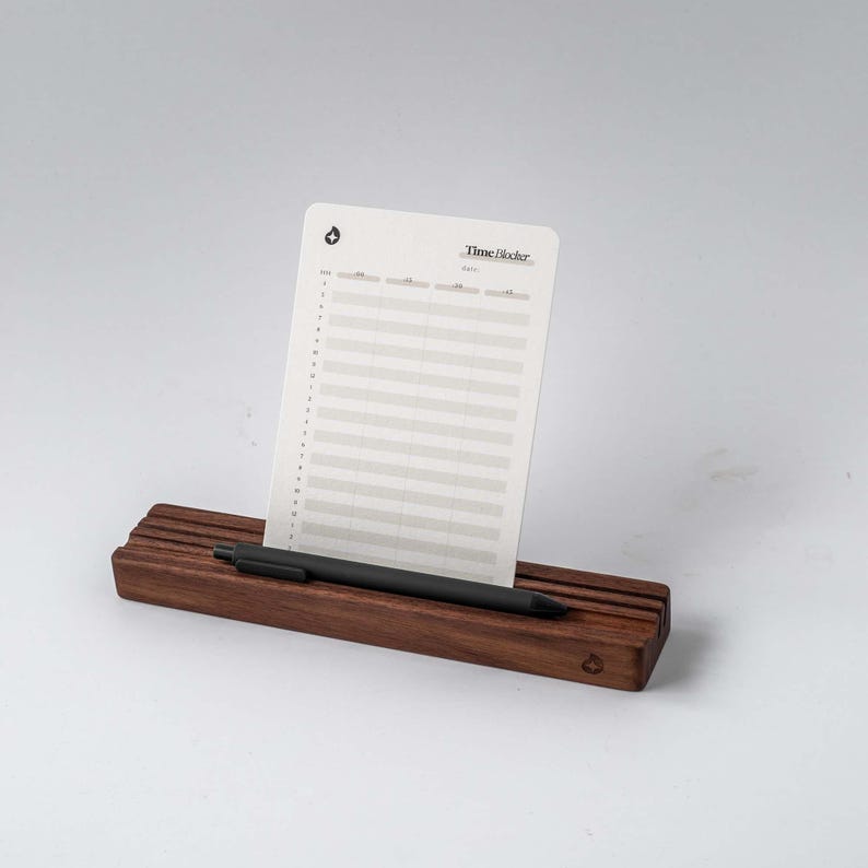 A6 Time Blocker Planner Cards | Daily To-do List Notepad - Etsy