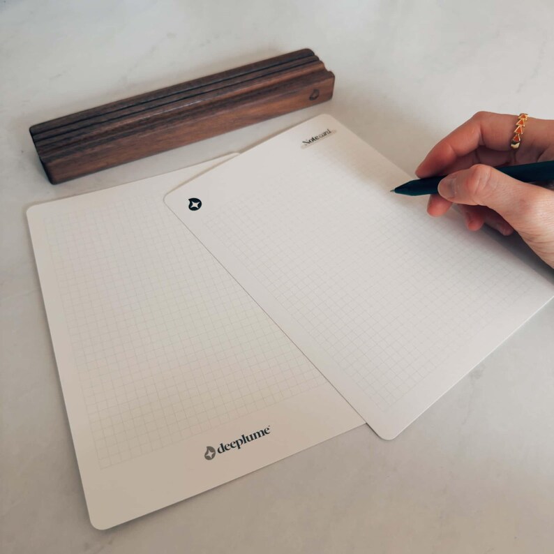Graph Paper Cards | Grid Paper Memo Cards | Graph-style Planner Inserts ...