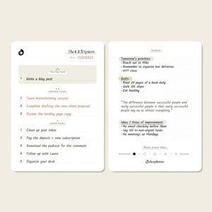To Do List Cards With Stand | Index Cards Holder | to Do List Notedpad ...