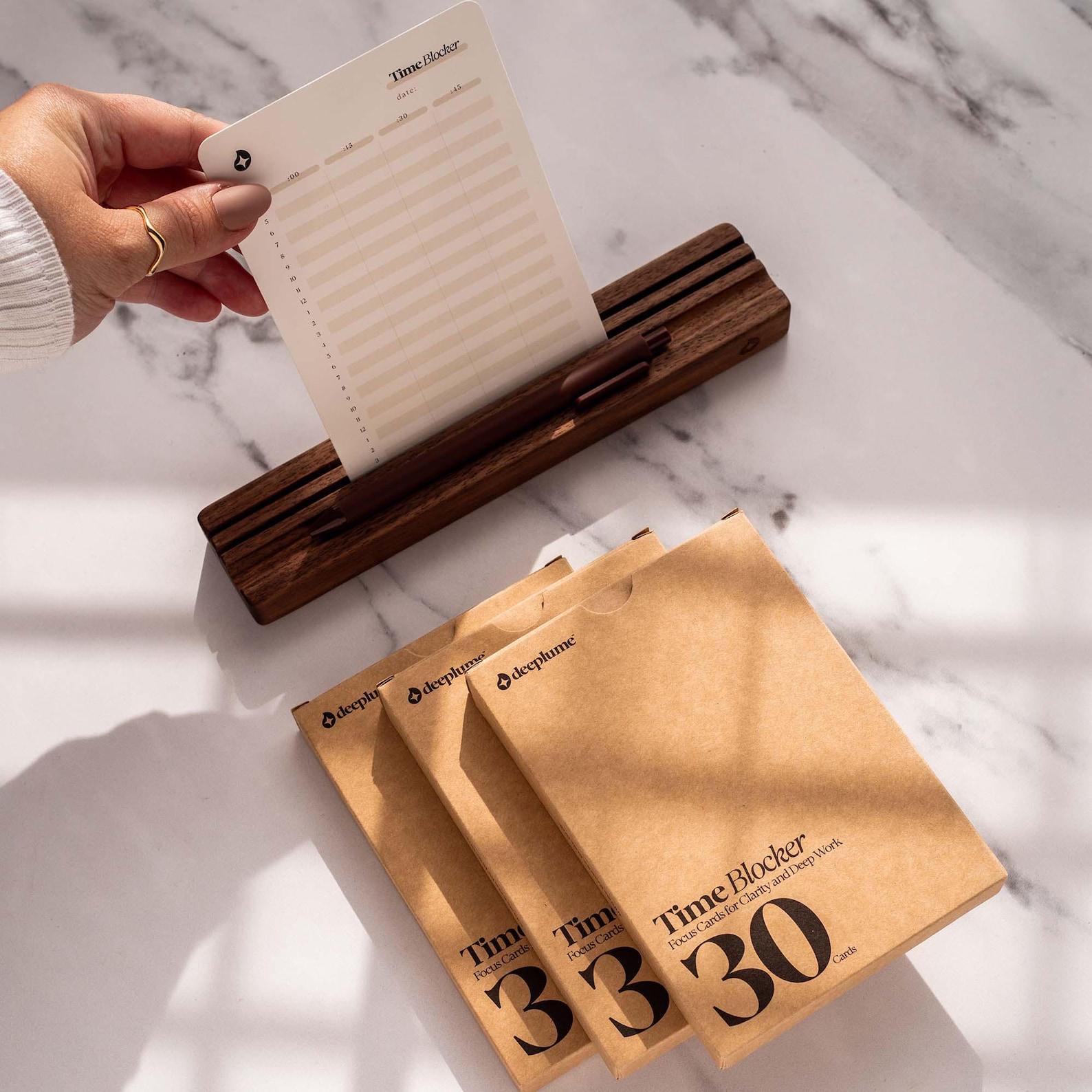 A6 Time Blocker Planner Cards | Daily To-do List Notepad - Etsy