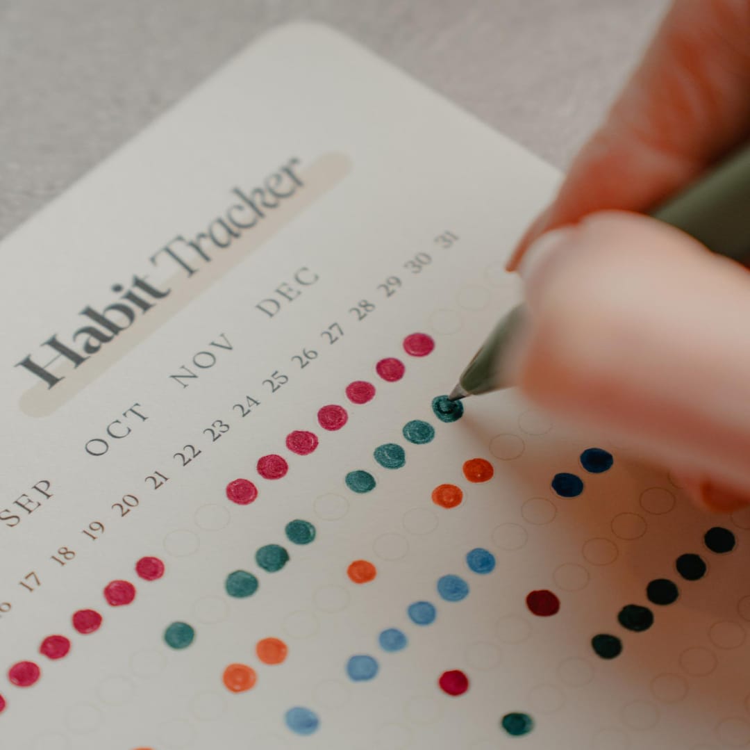 Habit Tracker Cards | Daily & Monthly Habit Tracking Calendar With ...