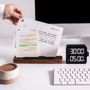 A6 Time Blocking Planner Cards | Hourly Task Tracker - Etsy