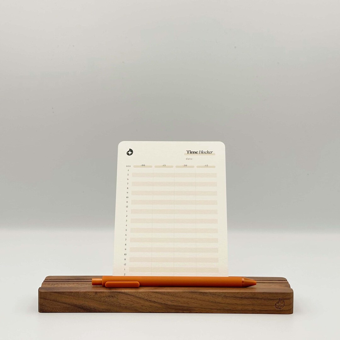 Daily to Do List Index and Note Cards to Do List Card Holder to Do List ...