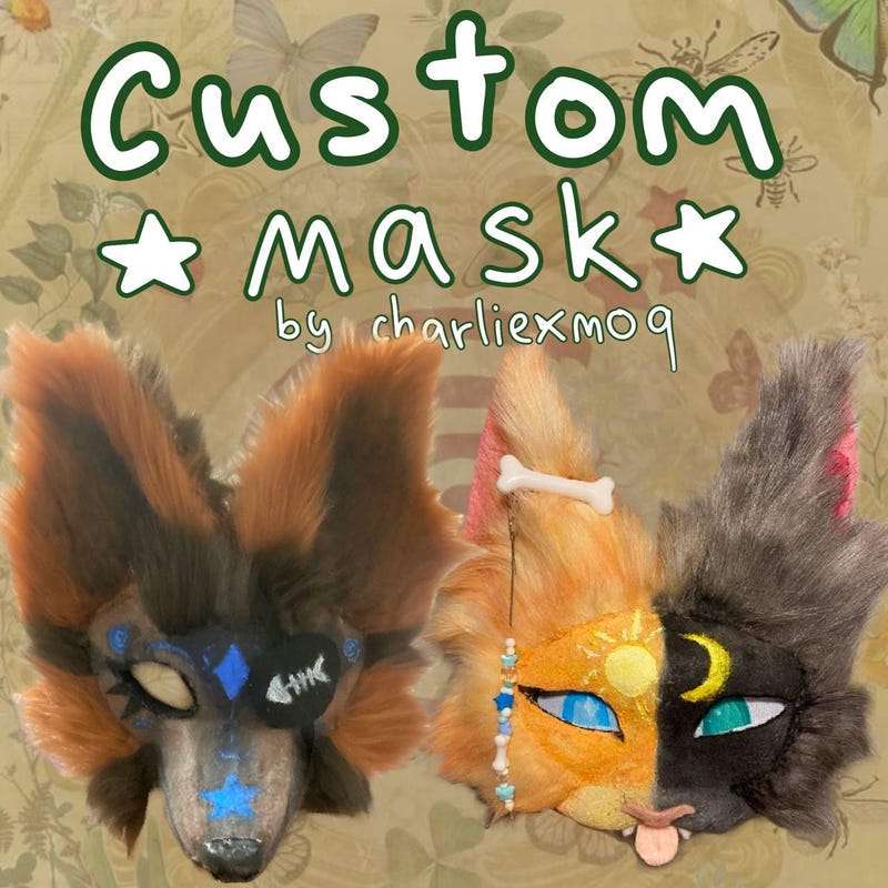 Custom Therian Mask - Etsy UK