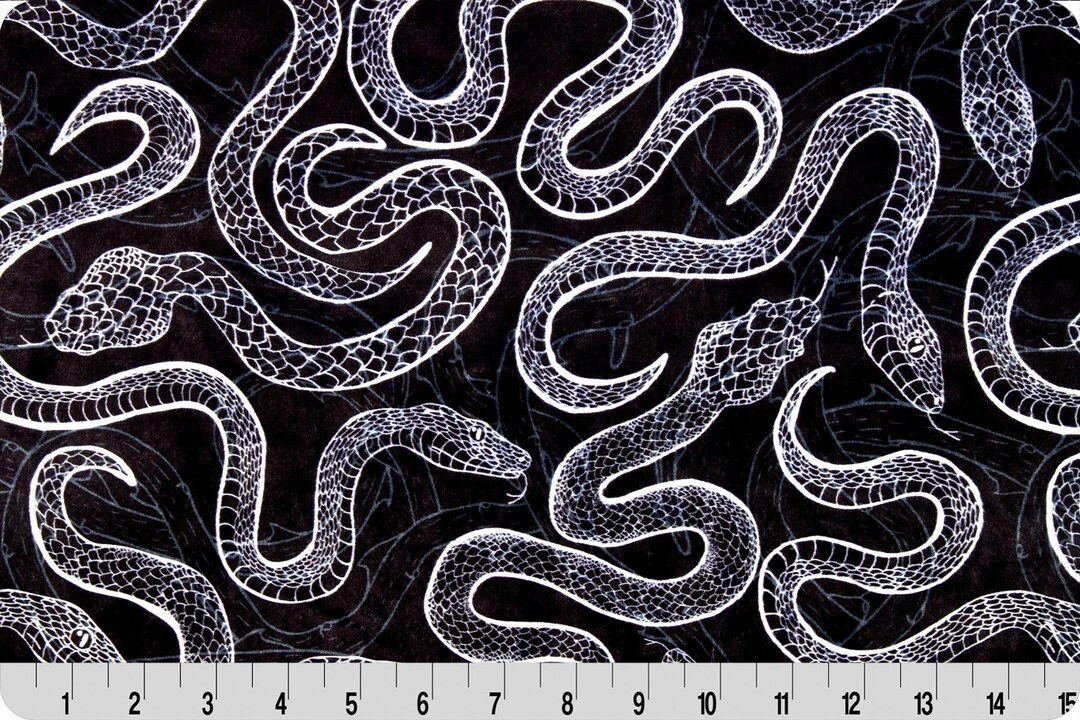 Slithery Snake Digital Cuddle Black - Etsy