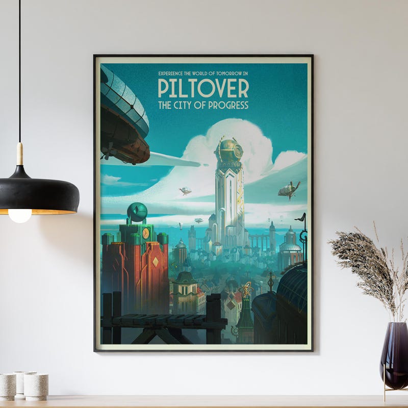 League of Legends Arcane Poster - Etsy