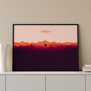 Firewatch Poster - Game Print - Etsy