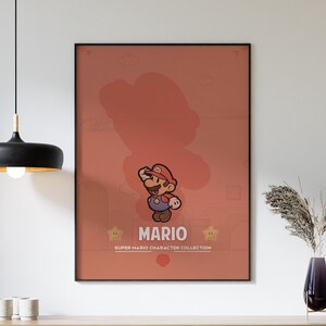 Super Mario Poster - Game Print - Etsy