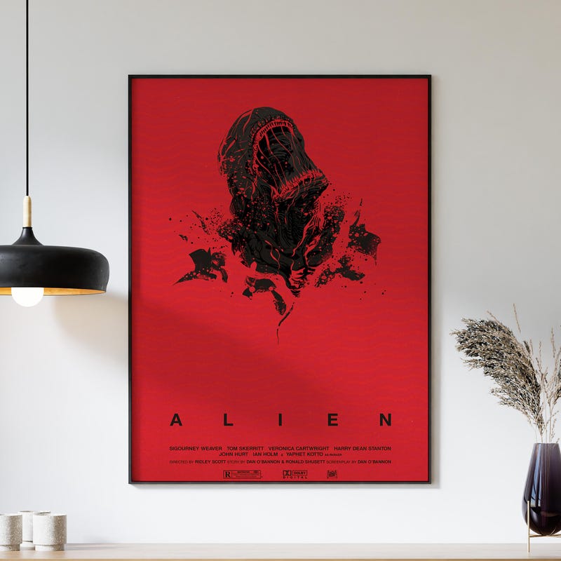 Alien Movie Poster - Etsy