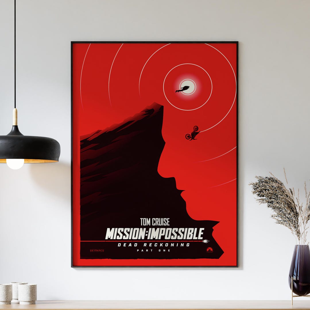 Mission: Impossible Poster Mission Impossible Movie Print - Etsy