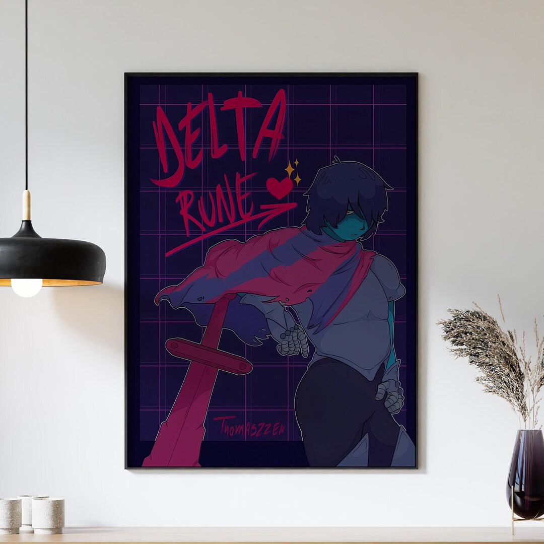 Deltarune Poster - Game Print - Etsy