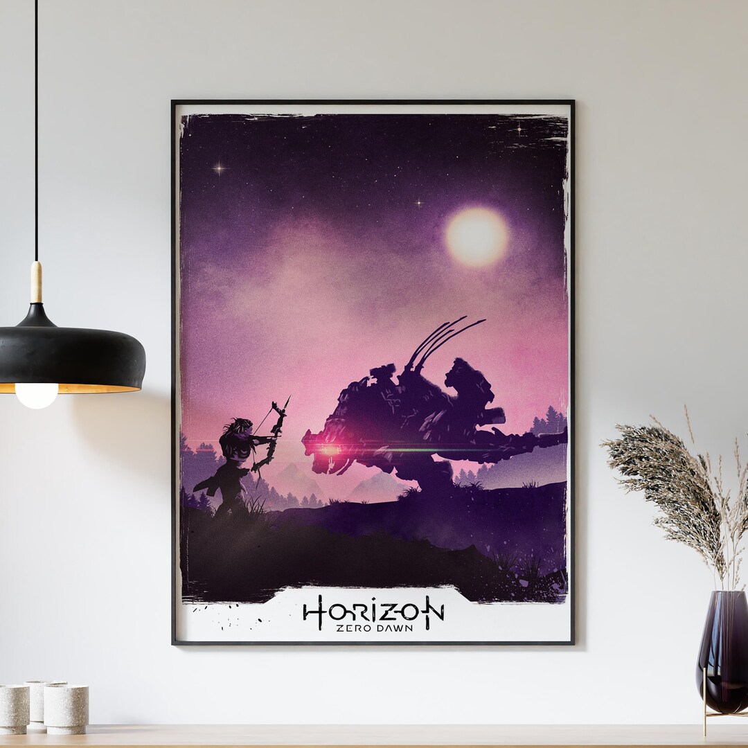 Horizon Zero Dawn Poster Game Print - Etsy