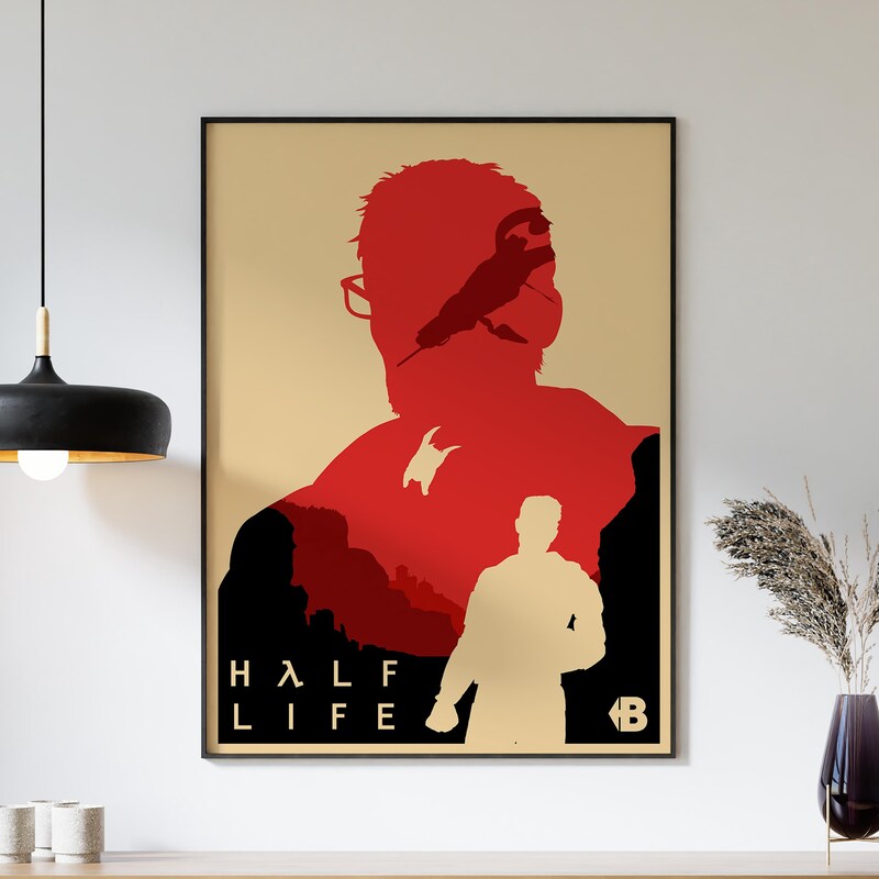 Half Life Poster - Etsy