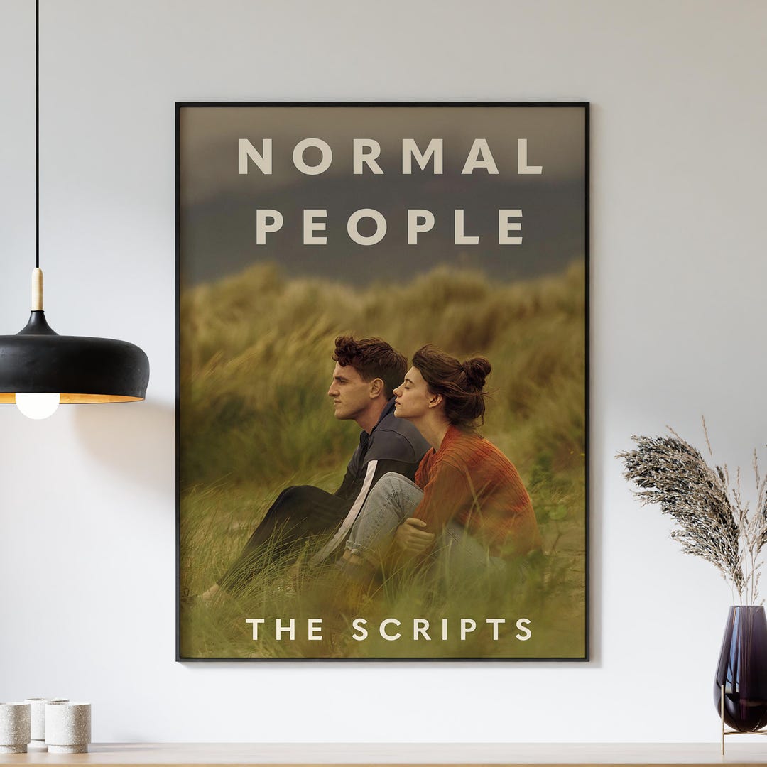 Normal People Poster - Paul Mescal and Daisy Edgar-jones Print - Etsy