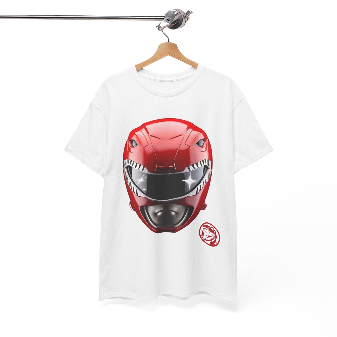 Red Power Ranger MMPR Tee, Unisex T-shirt, Mighty Morphin Power Rangers ...