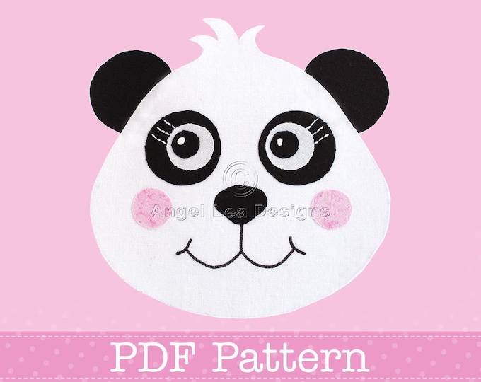 Panda Pop, Clamshell Quilt, Quilt Pattern, Applique Pattern, Love ...