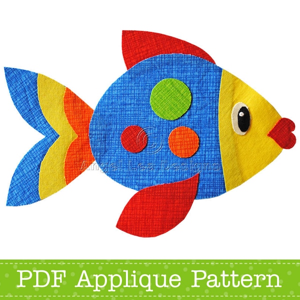 Fish Appliques - Etsy