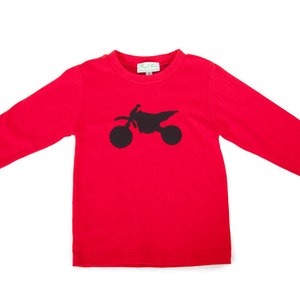 Dirt Bike Applique Template Silhouette, Motocross, Motorbike, Transport ...