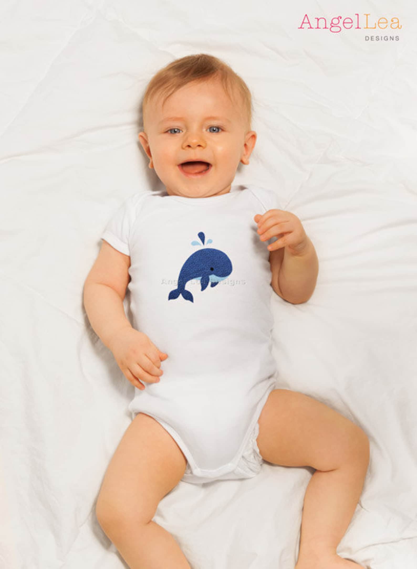 Whales Applique Template PDF Pattern Includes Jumping Whale and ...