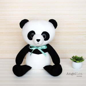 Panda Softie Sewing Pattern PDF Sewing Pattern Panda Stuffed Animal ...