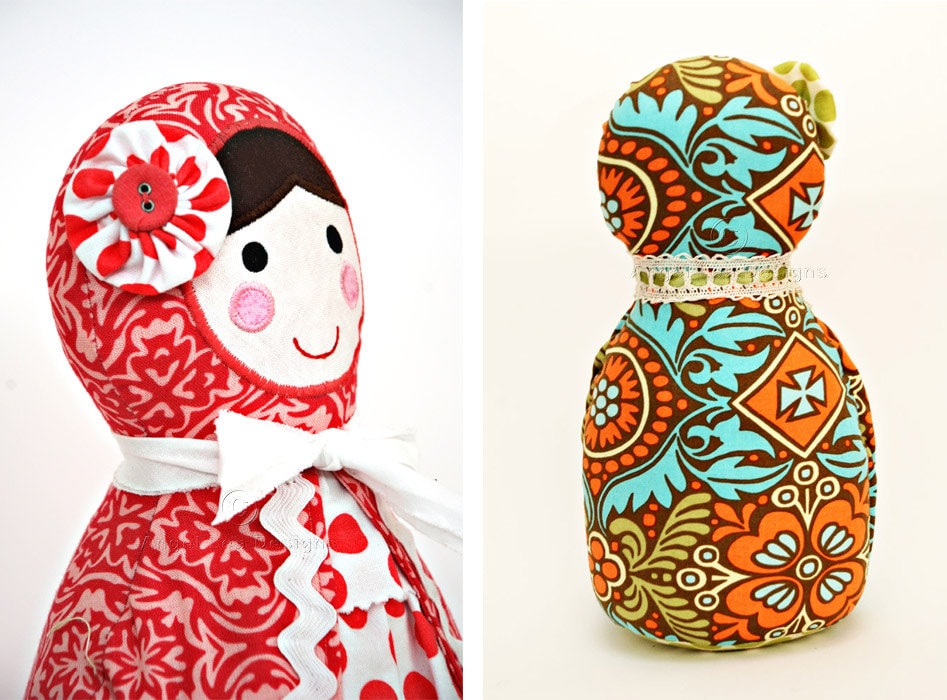 Babushka Doll Pattern Printable