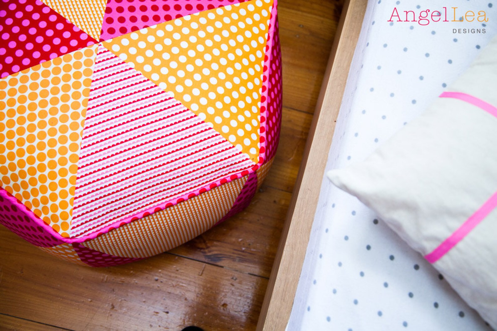 Hexagon Pouf PDF Sewing Pattern Triangle Patchwork Ottoman - Etsy Australia