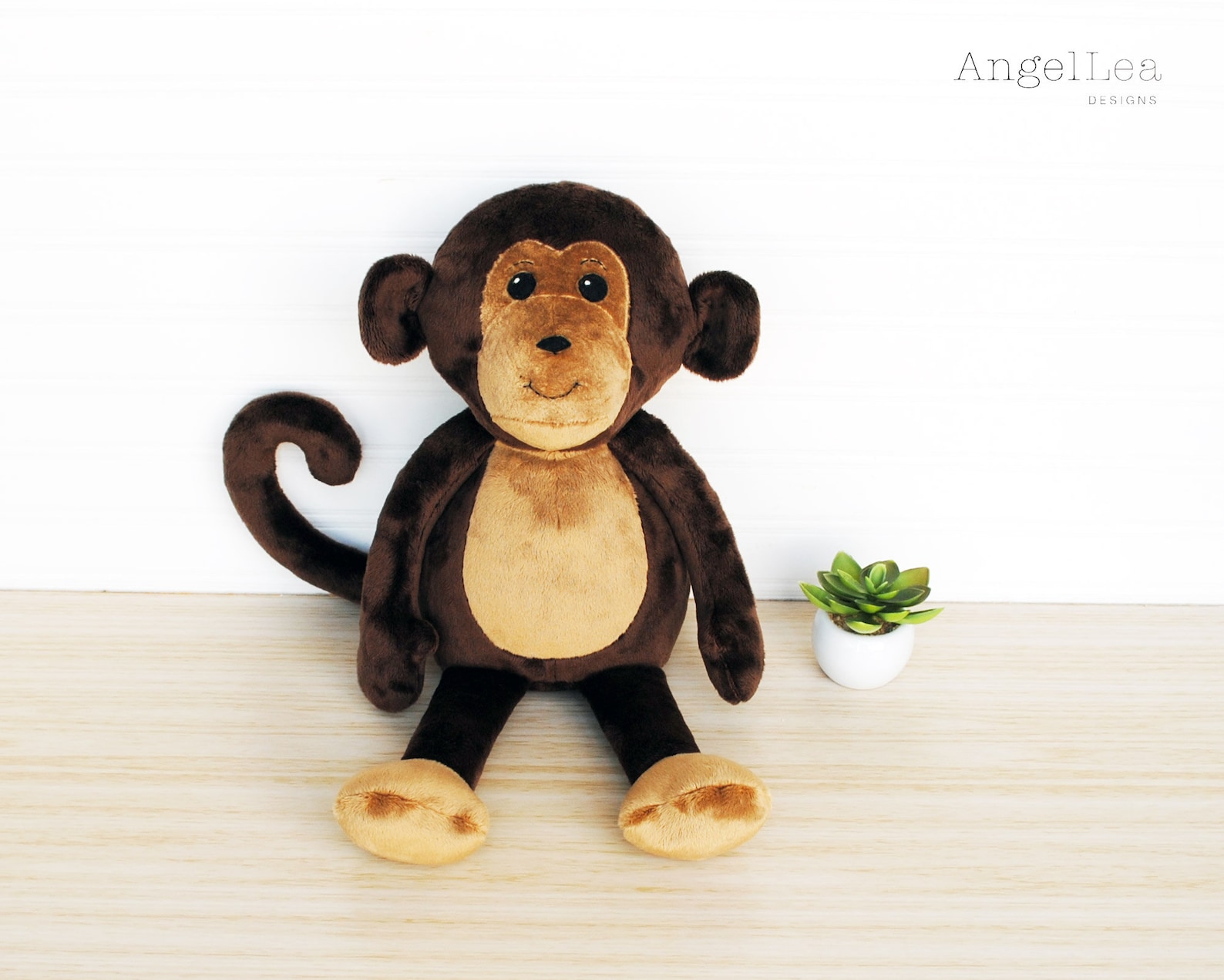 Monkey PDF Sewing Pattern. Mack the Monkey Stuffed Animal - Etsy